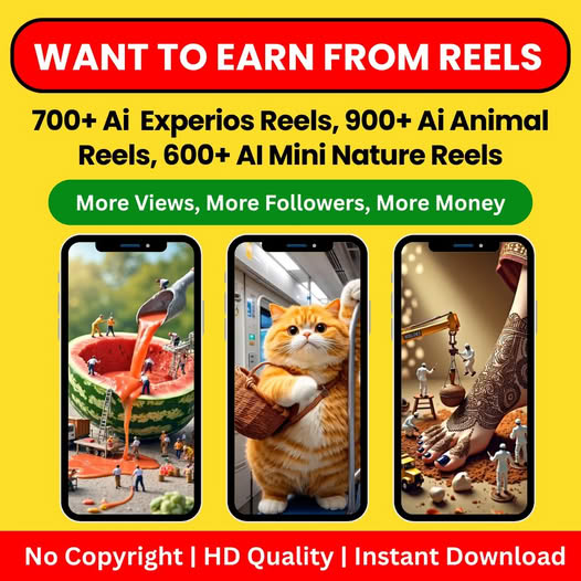 2500+ AI Generated Reels