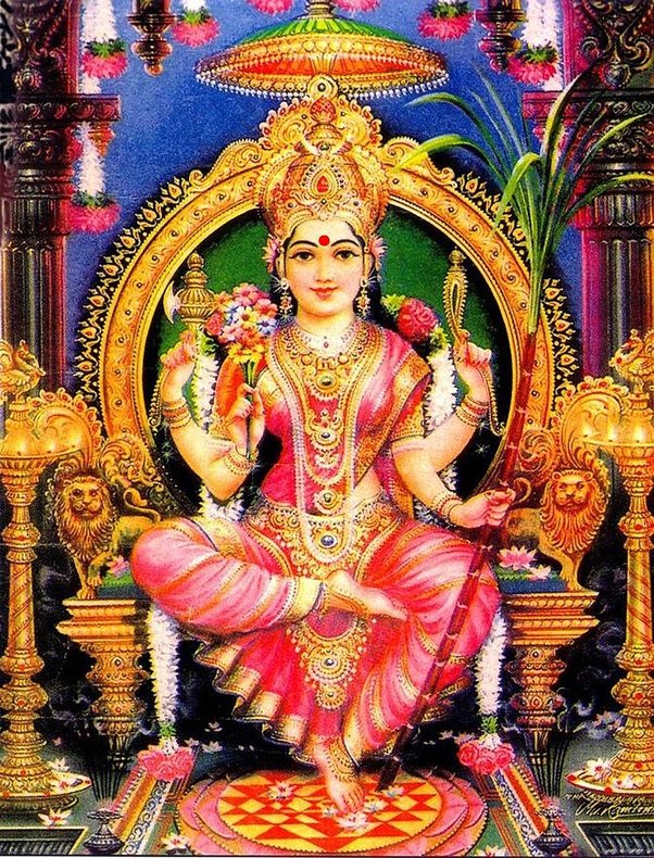 Goddess Bhuvaneshwari - Queen of the Universe
