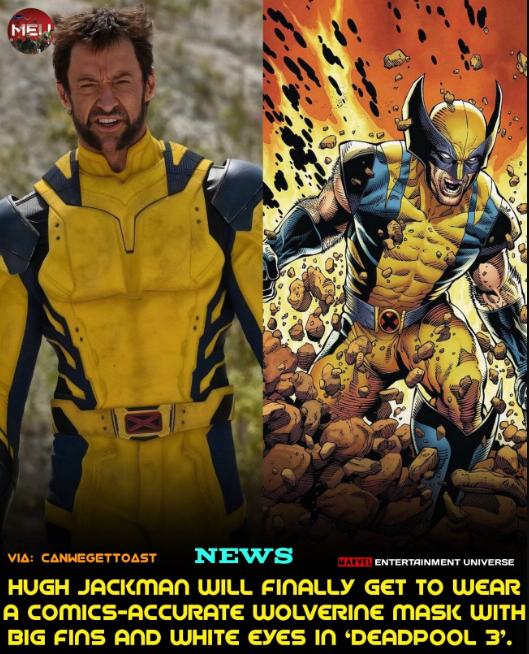 Hugh Jackman to Wear Comics Wolverine Mask