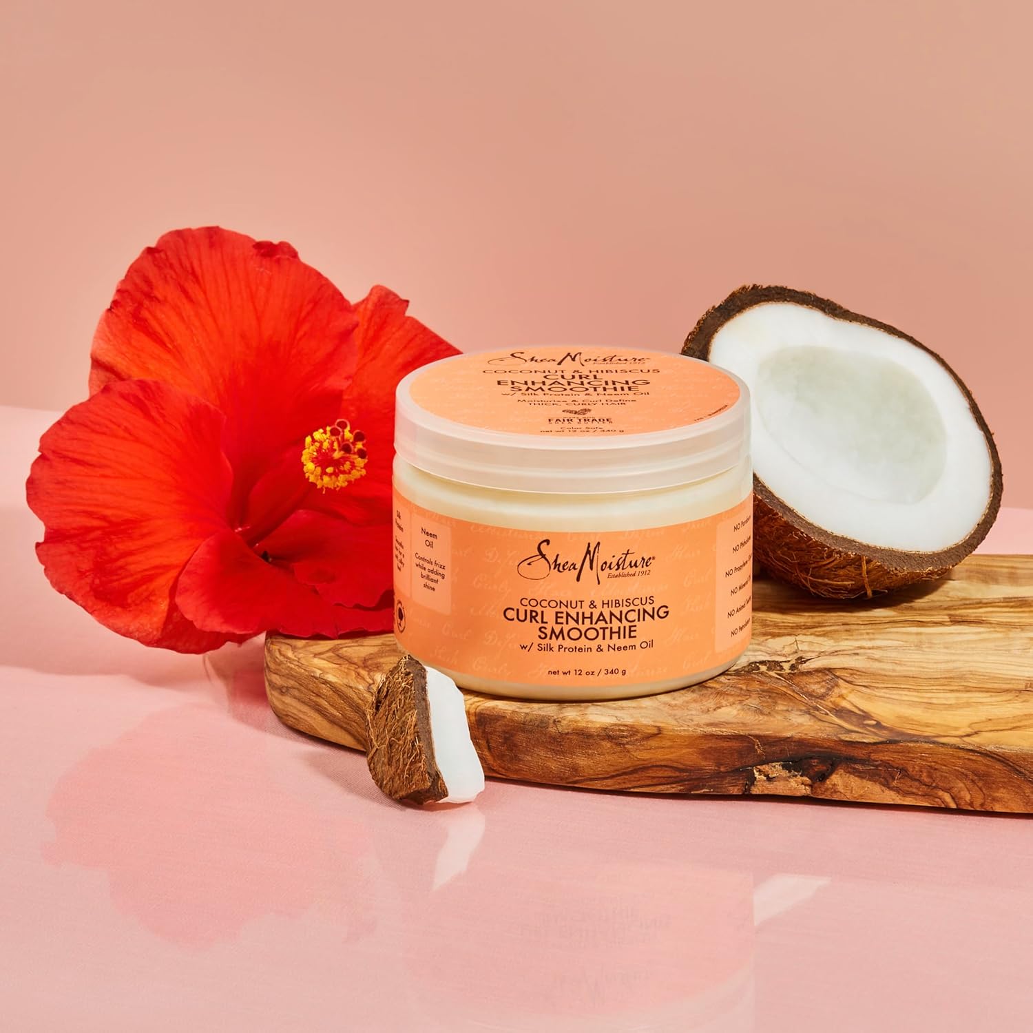 SHEA MOISTURE Coconut & Hibiscus Curl Enhancing Smoothie Cream