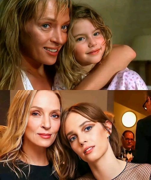 Uma Thurman and her daughter Maya Hawke